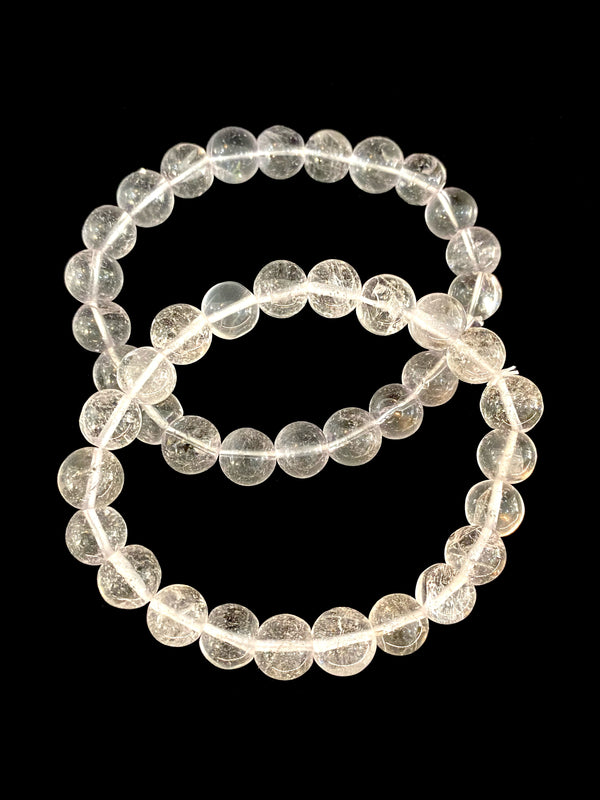 Energy Beads Clear Quartz - Lili's Glass